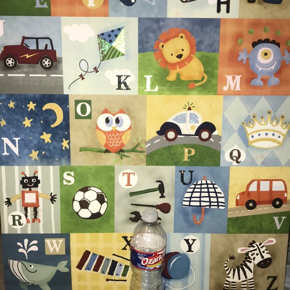 Wall Decor | Alphabet Canvas | Poshmark